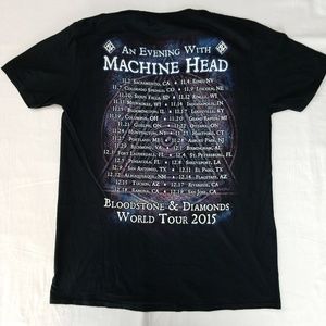 Gildan | Shirts | Machine Head World Tour 25 Concert Band Tshirt | Poshmark